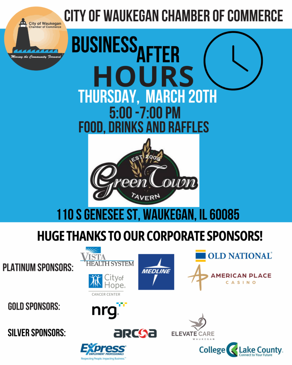 March Business After Hours Event