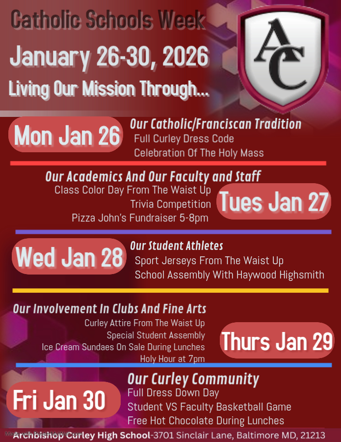 Curley Family Weekly Bulletin