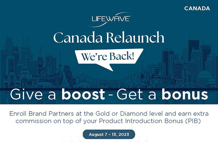 Register Today for the Upcoming LifeWave Canada Roadshow