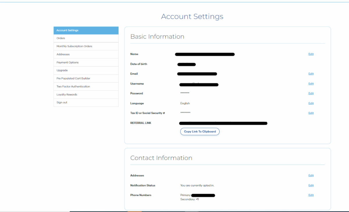 Email from LifeWave Corporate
