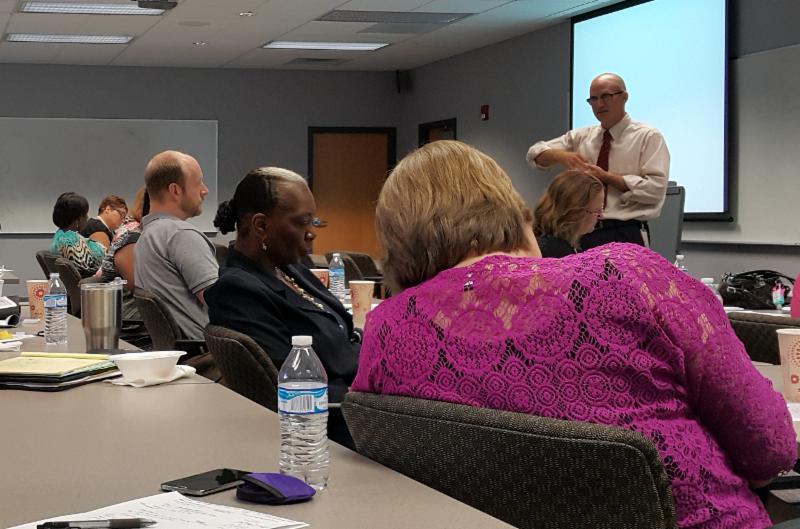 CCMEP Partners Tim Dingler, HCJFS, presenter