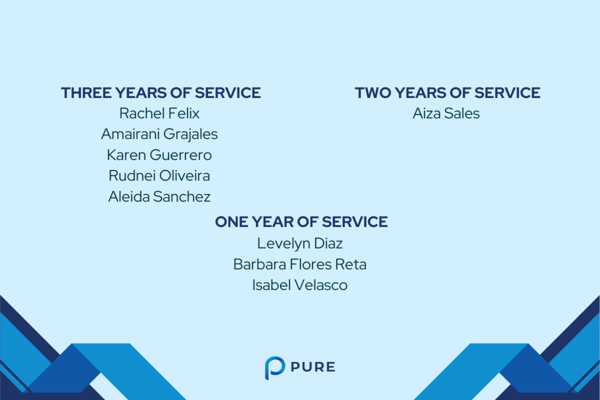 PURE Employee Semimonthly News & Updates 5/1/2025