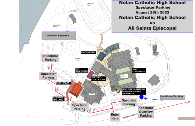 NCHS Football Season Opener Game Day Information