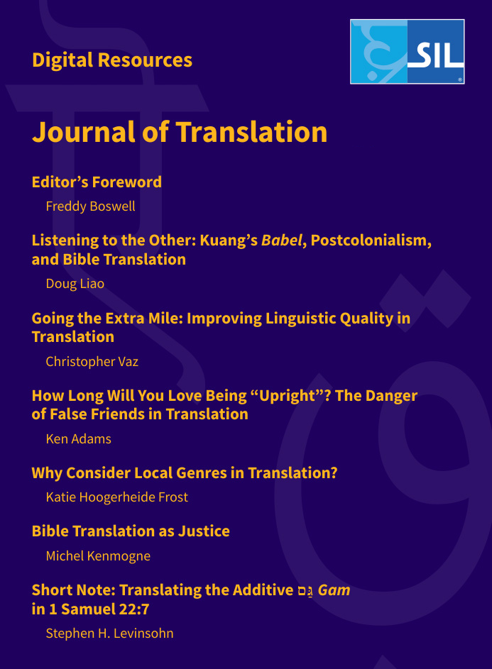 New Books on Translation and Orthography! New Ethnologue!