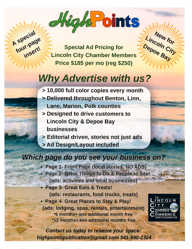 Lincoln City Chamber Friday Flyers