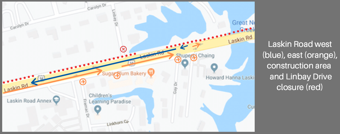 Jan. '20: Laskin Rd. Bridge Replacement & Widening Project Update