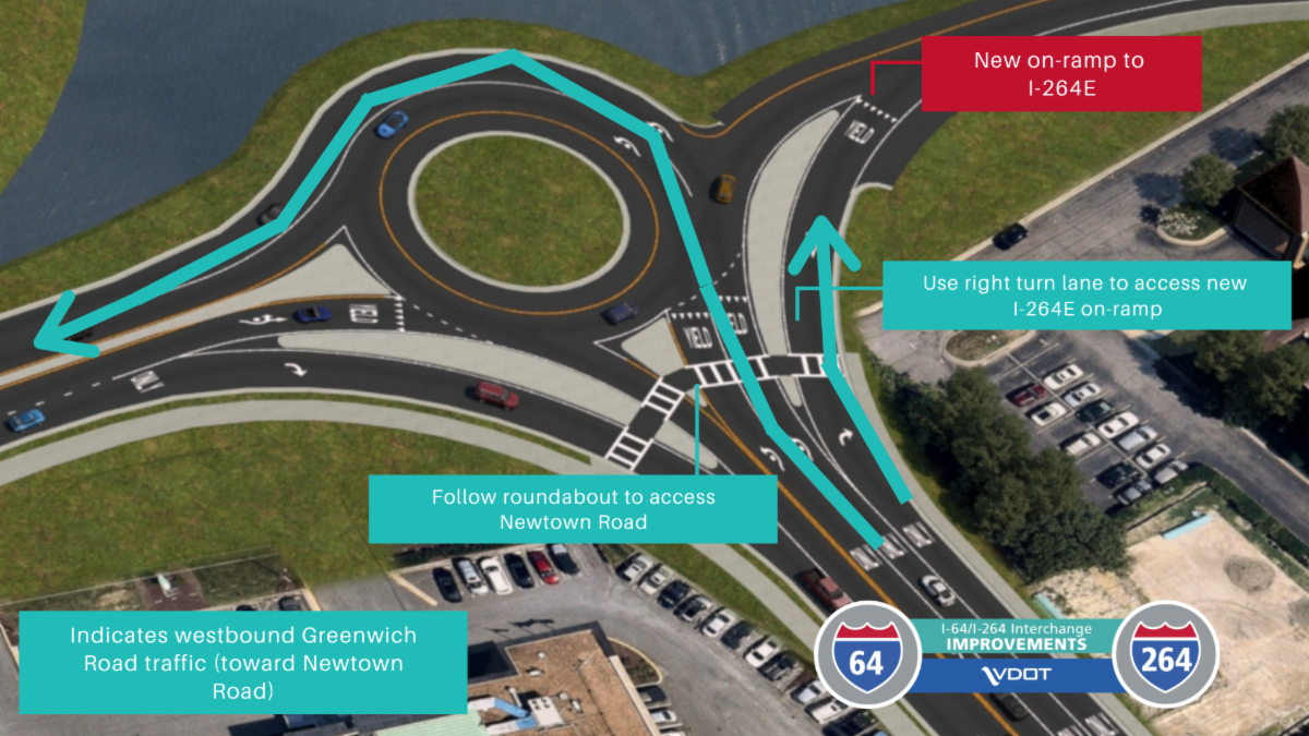 NEW RAMP TO I-264 EAST OPENING AS PART OF I-64/I-264 INTERCHANGE PROJECT