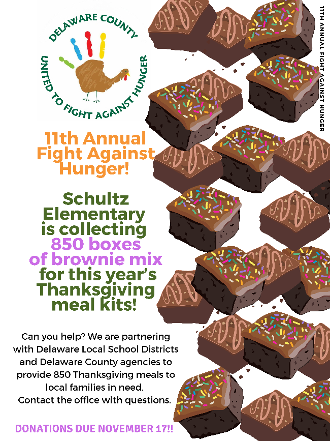 Your Schultz weekly newsletter is here!