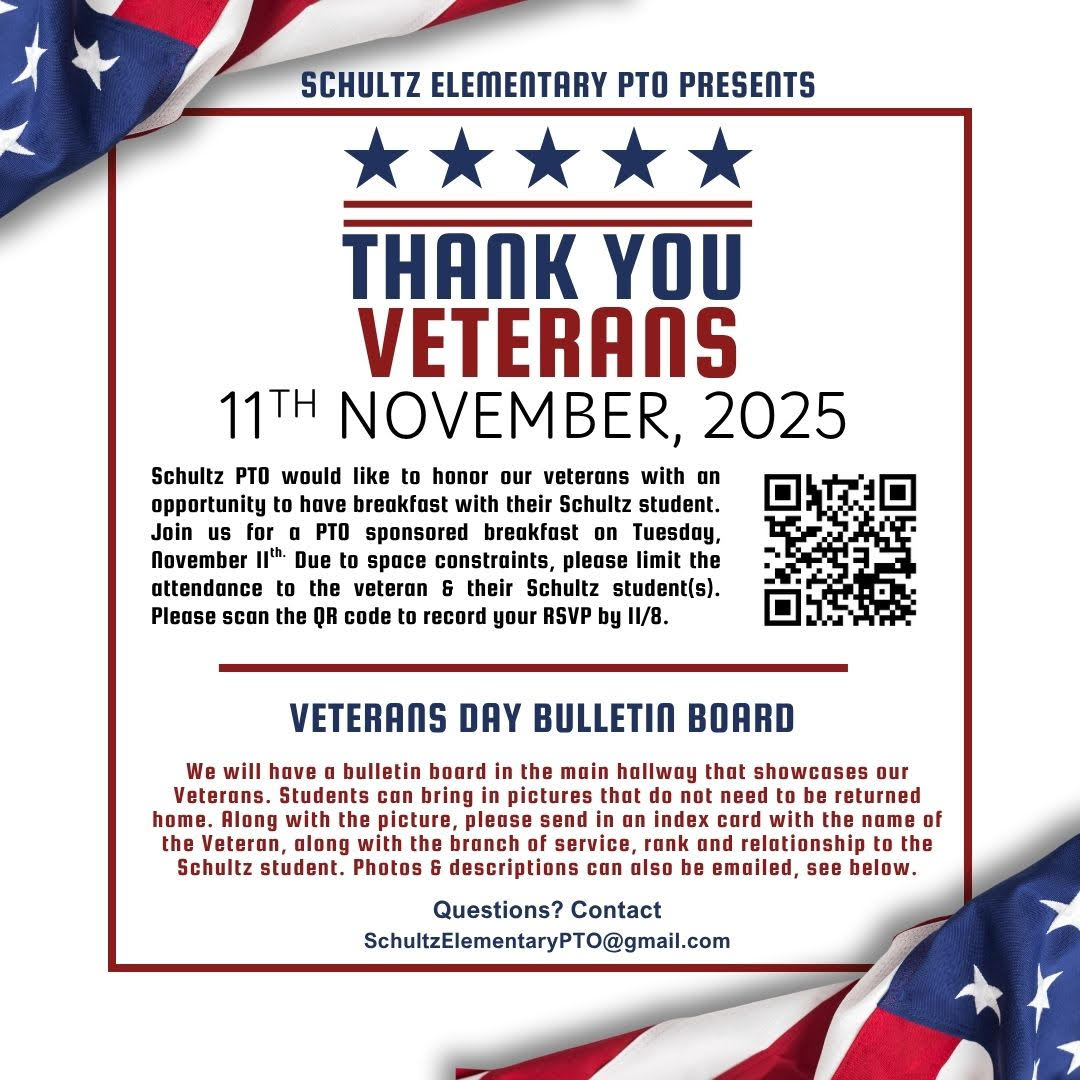 Your Schultz weekly newsletter is here!