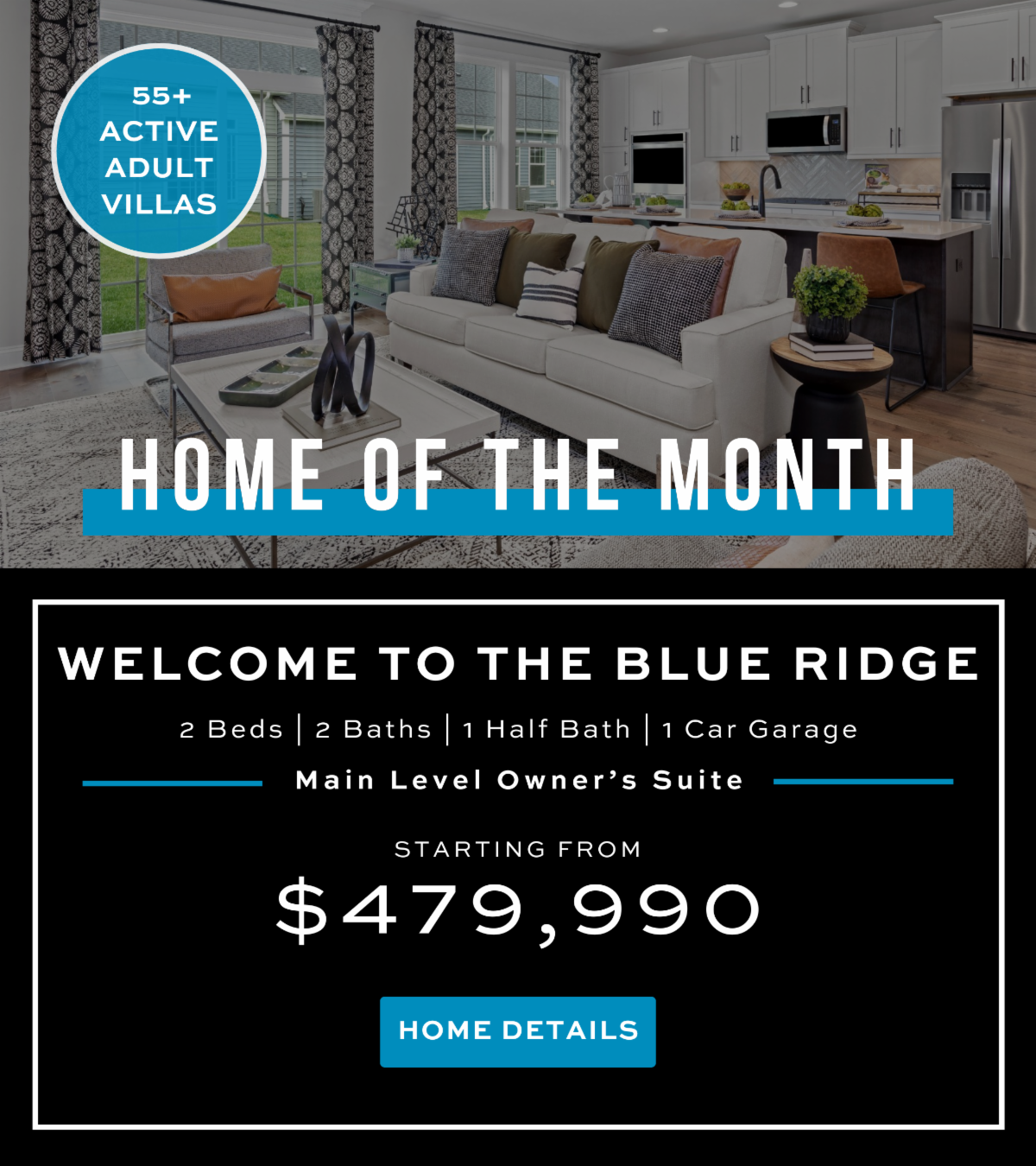 Check out our Home of the Month at The Village at Cabin Branch