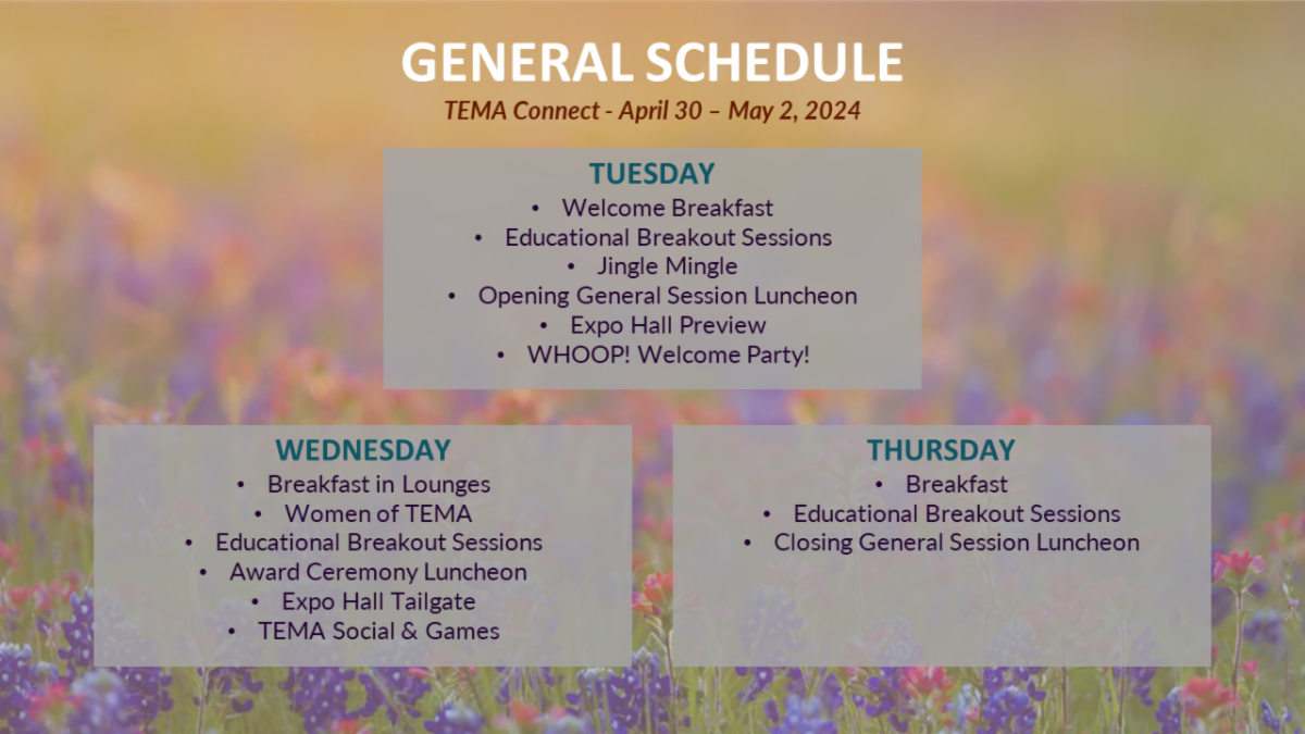 TEMA Connect starts in 45 days! - early bird pricing ends in one week