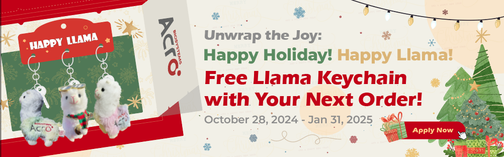 Final Days to Grab Your Festive ACRO Llama Keychain! 🎁