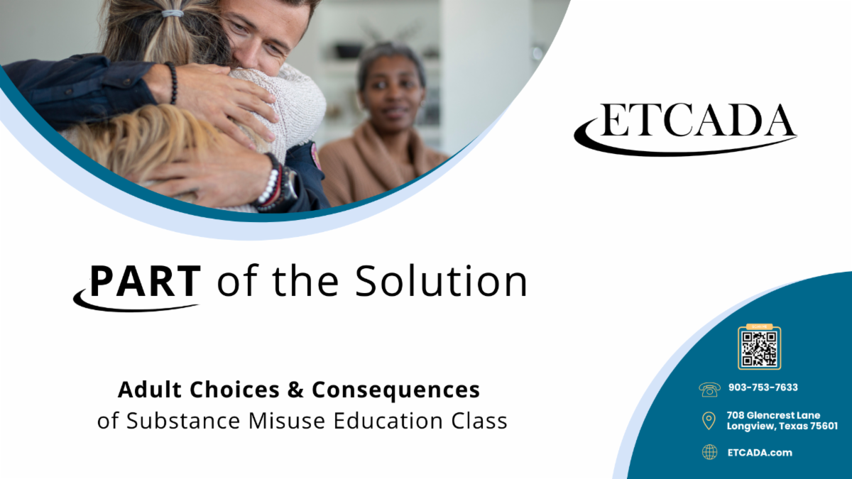 Adult Choices & Consequences of Substance Misuse Education Class - November 4&6, 2024