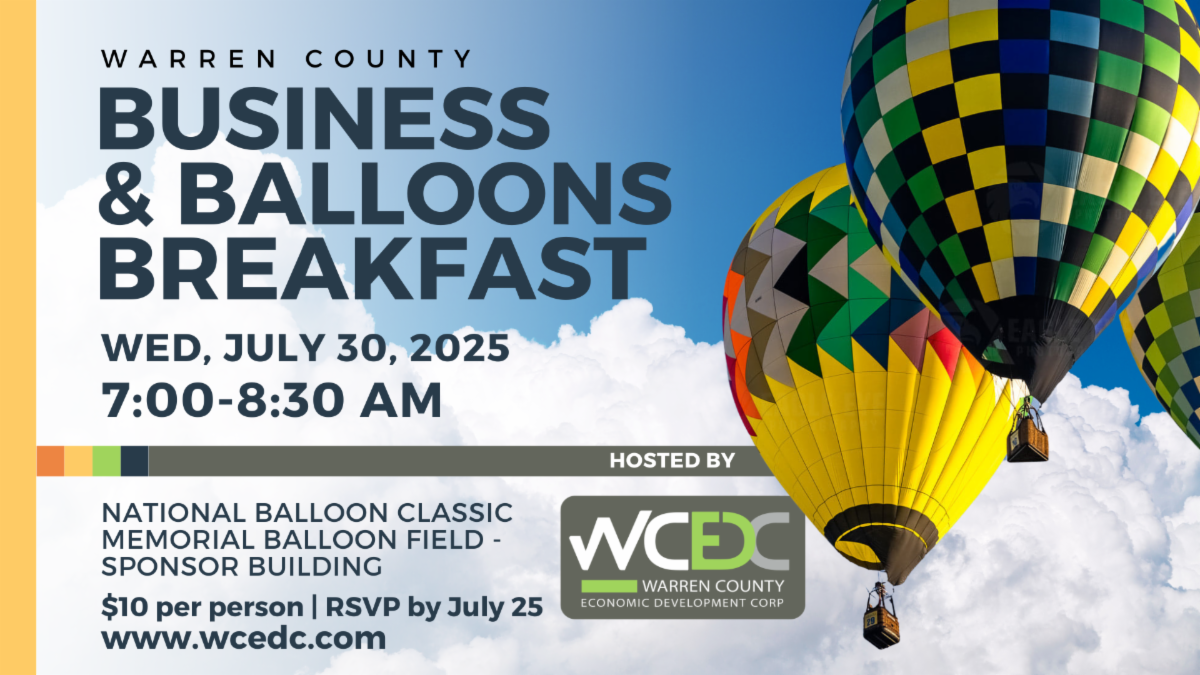 Warren County Business & Balloons Breakfast