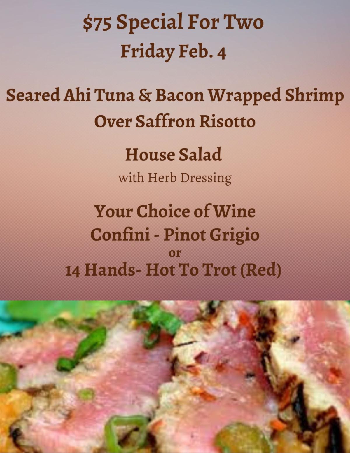 Today's Special (Dine-in or Take-out)