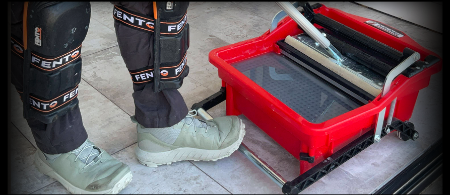 New Product! Pedal Roller Commercial Grout Station