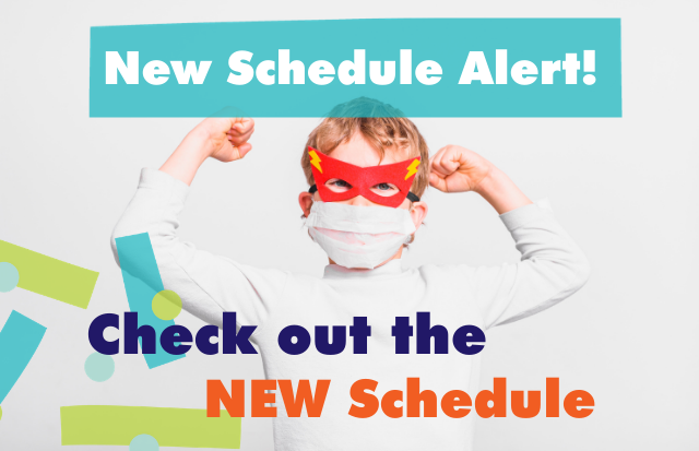 New Expanded Schedule Alert! 2 New Classes Added!