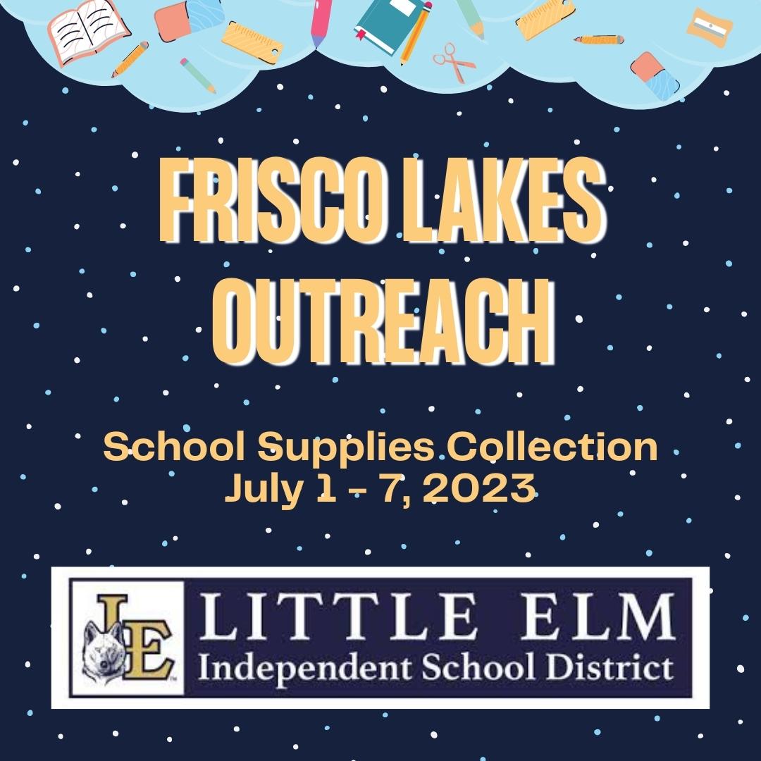 Frisco Lakes Weekly Update