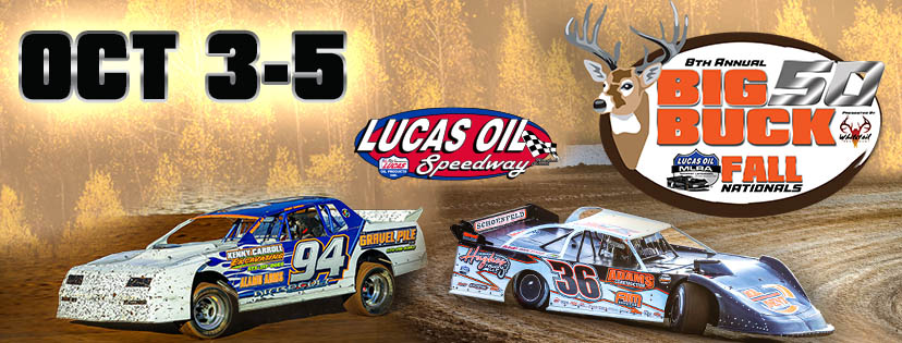 Lucas Oil Speedway quiet this week before Big Buck 50/MLRA Fall ...