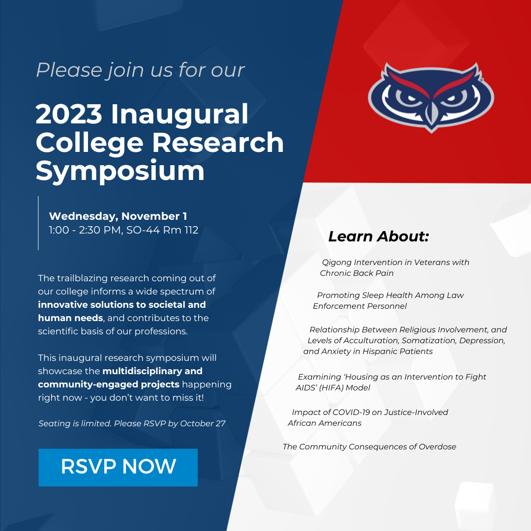 RSVP Requested - Inaugural Research Symposium