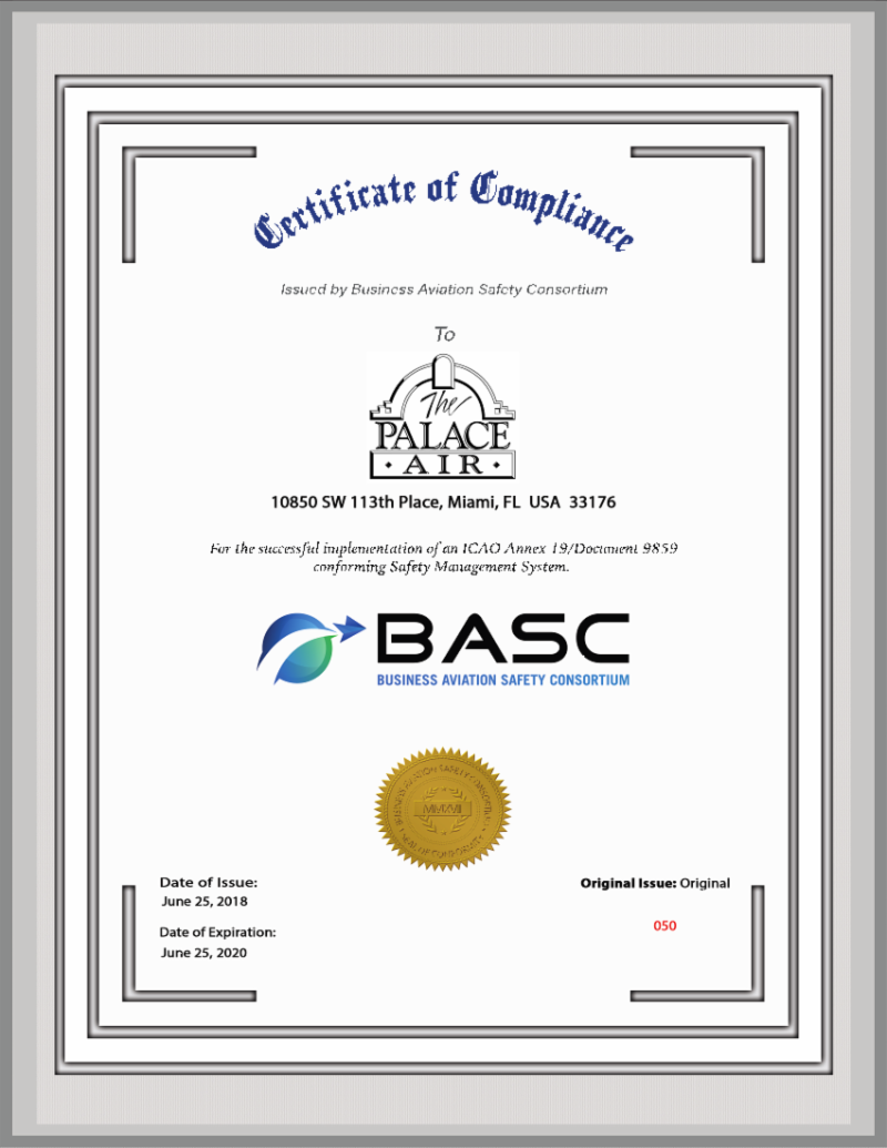 Business Aviation Safety Consortium (BASC) issues 50th Safety ...