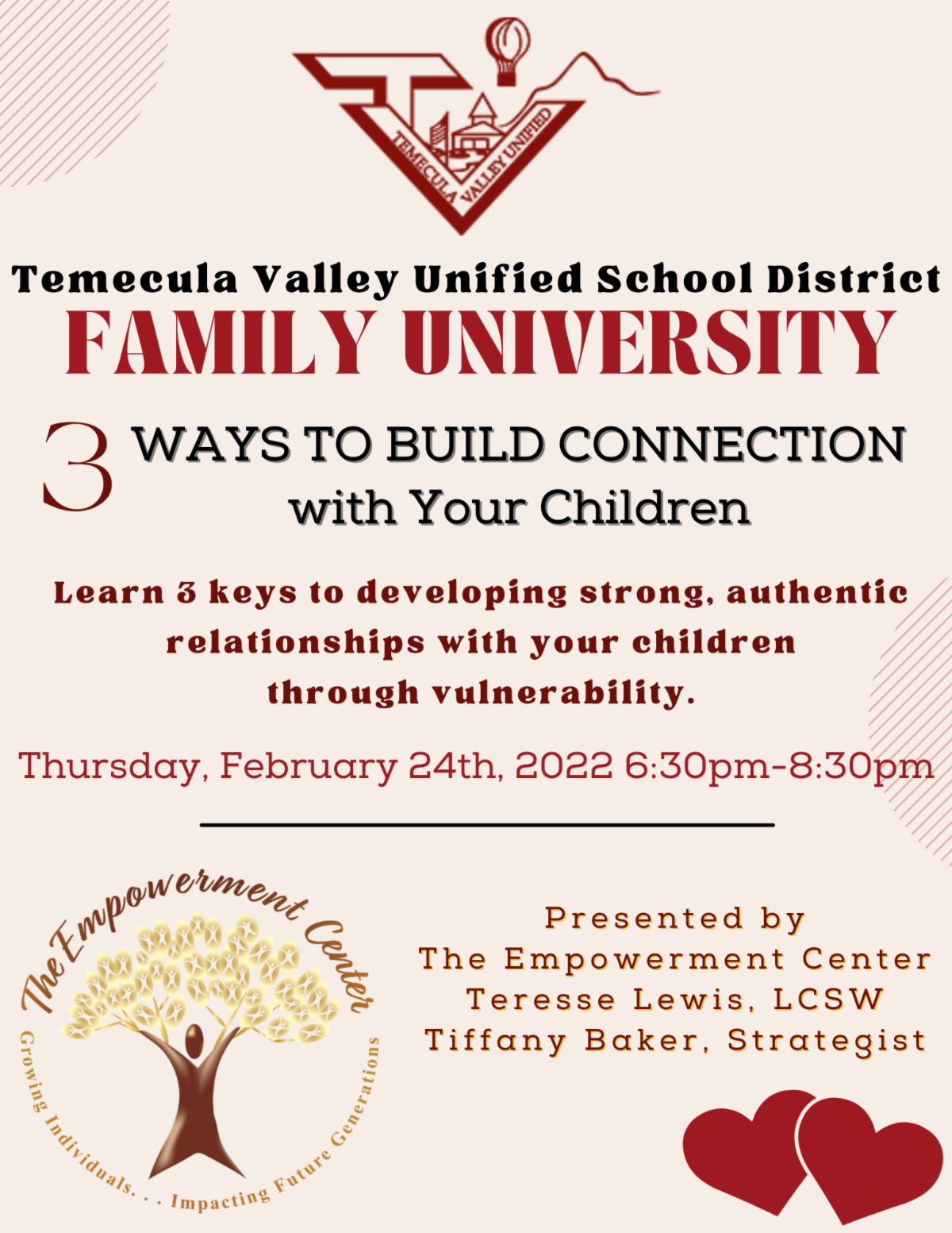 Parents, learn how to build CONNECTION with your CHILDREN...