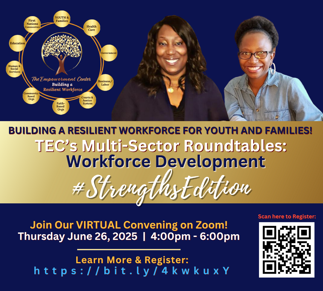 Join us Thursday June 26th for TEC's Multi-Sector Roundtable for Workforce Development!