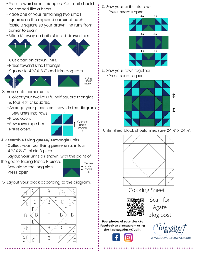 Lucky 7 Quilt-A-Long