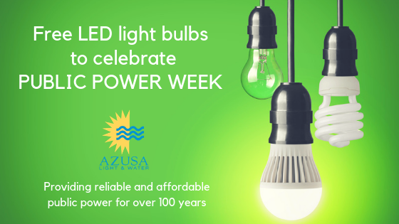 Azusa Events in October - Public Power Week & Golden Days