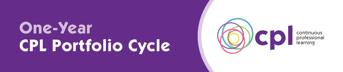 Begin the new one-year CPL Portfolio Cycle!