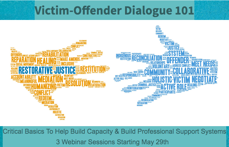 Starts Tomorrow! Victim-Offender Dialogue 101: An Overview Webinar ...