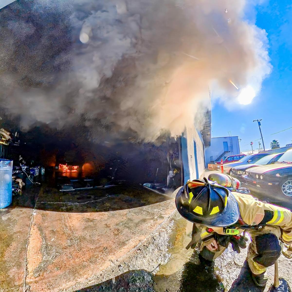 Metro Fire Scene January 2024