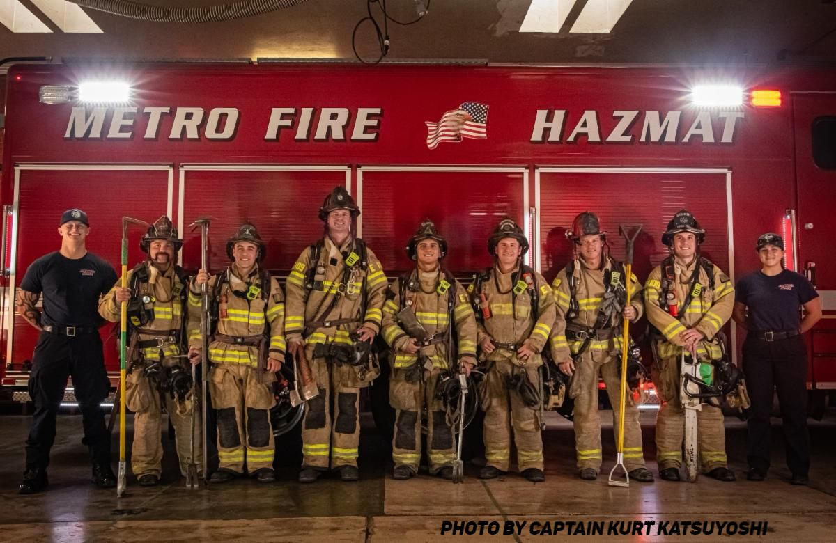 Metro Fire Scene January 2024