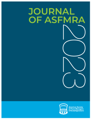 2023 Journal of the ASFMRA Available