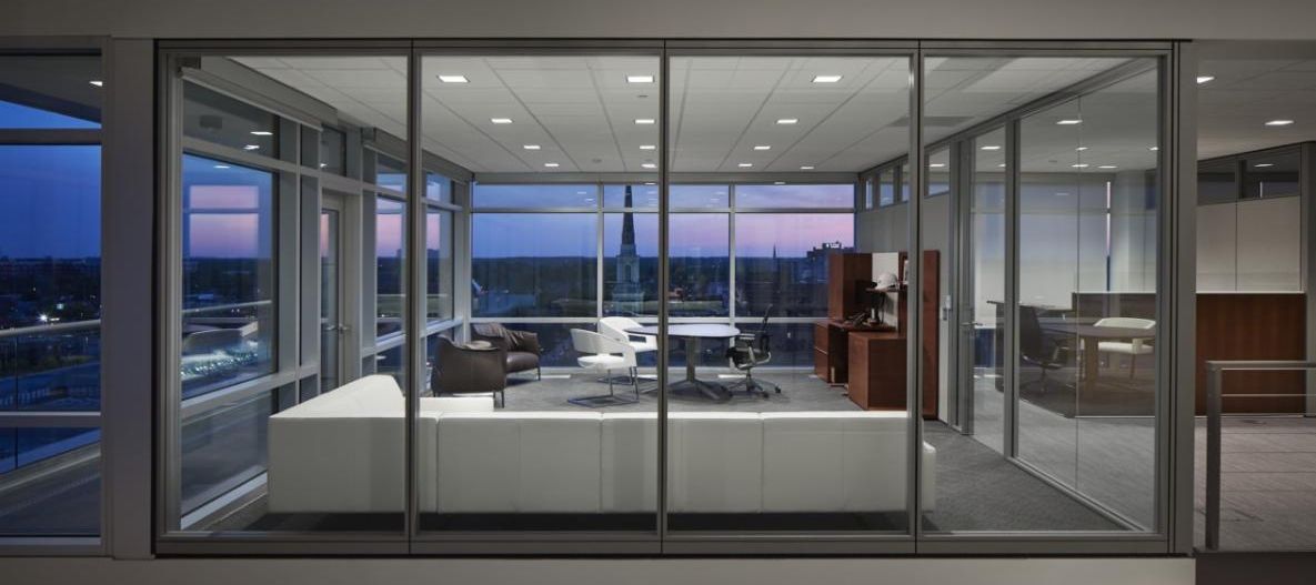 Haworth’s Enclose® wall system gives you the architectural look you ...