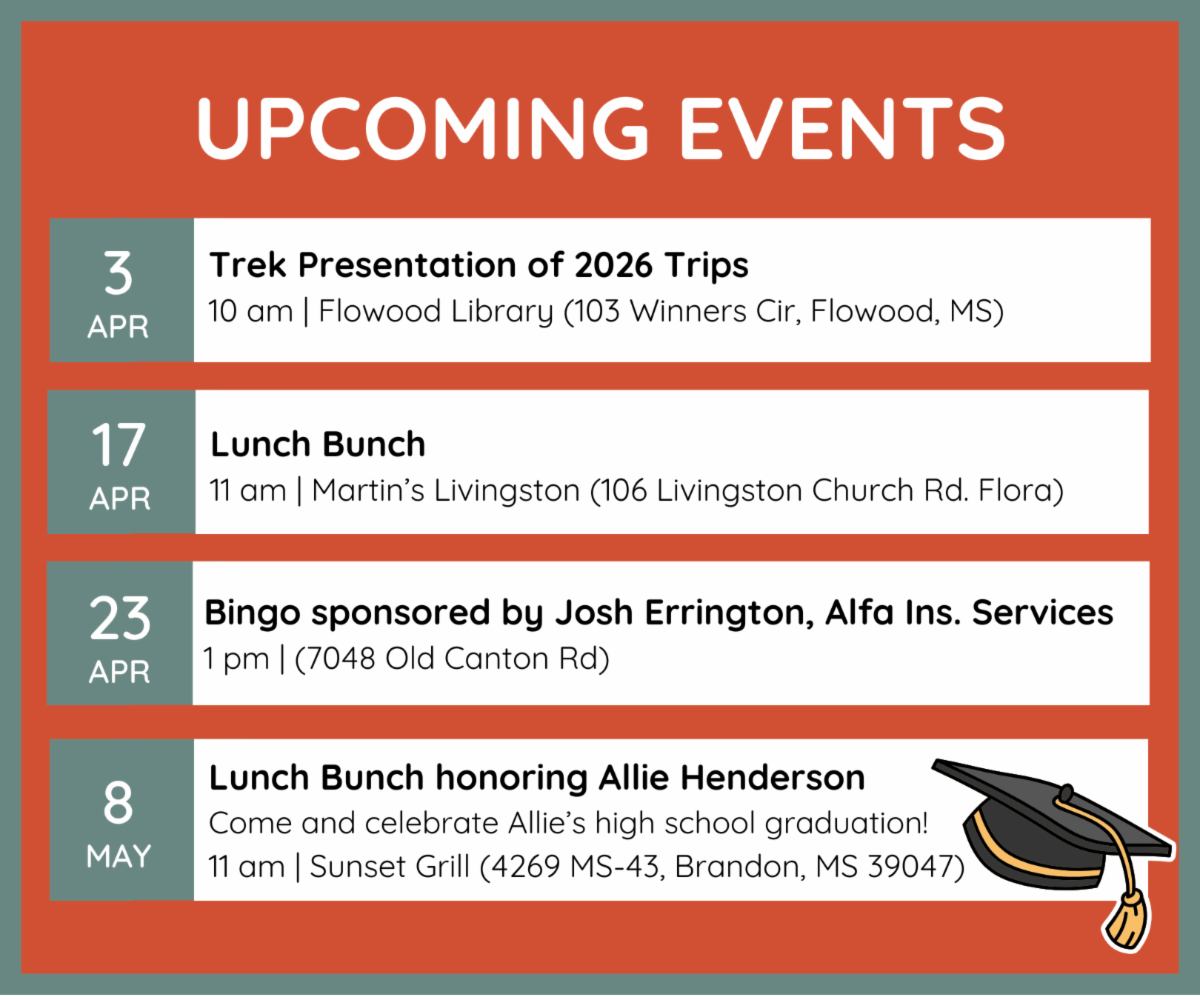 Exclusive for Members: Upcoming events and trips