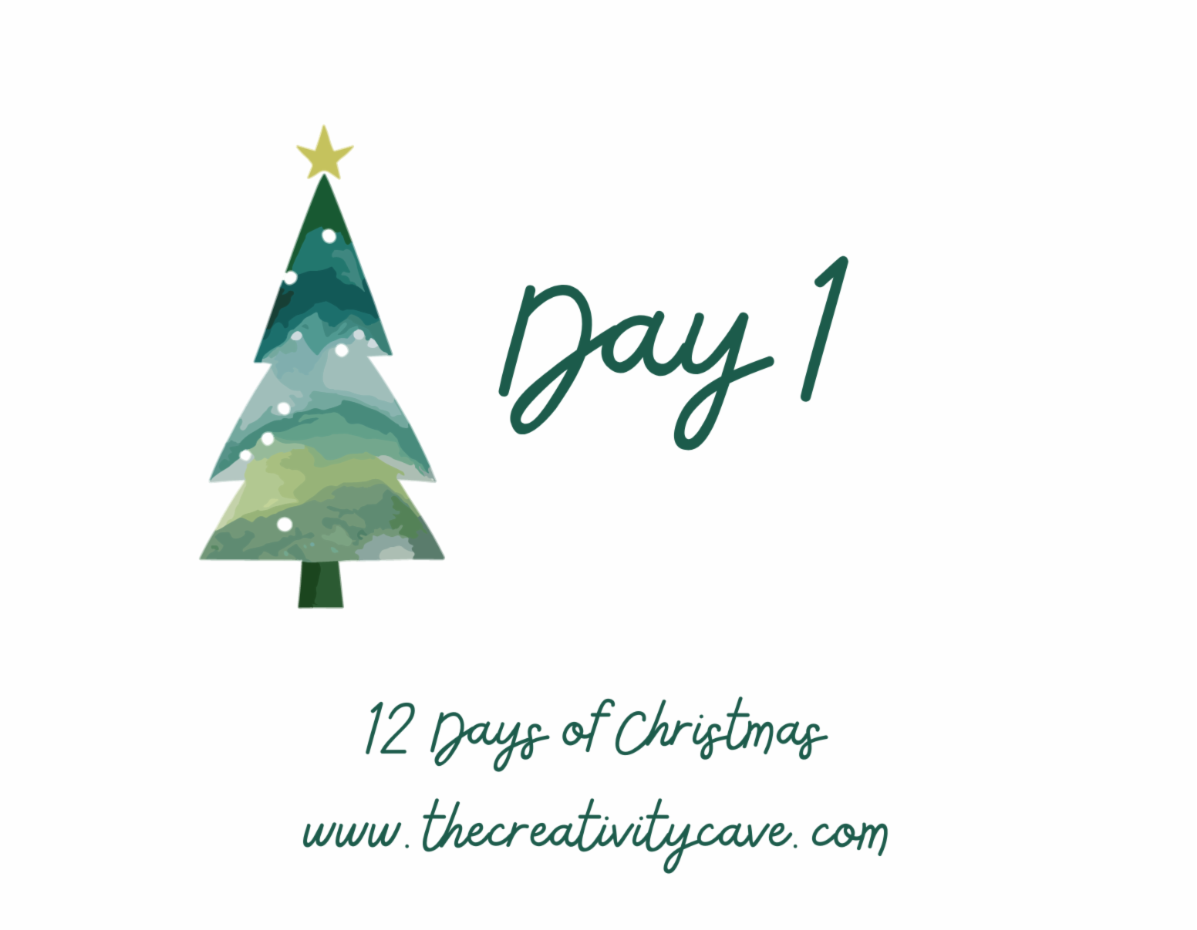 Day 1 of The 12 Days Of Christmas Inspiration!