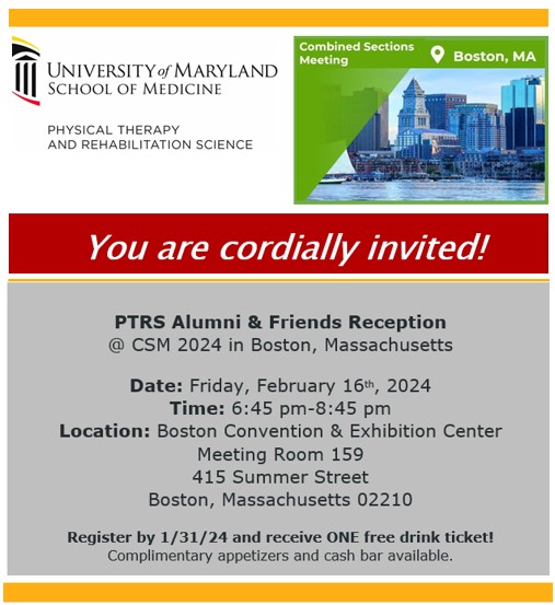 The Chair's Chatter from UMSOM PTRS - 1/17/2024