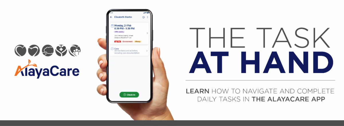 Care Advantage, Inc. AlayaCare App Navigation