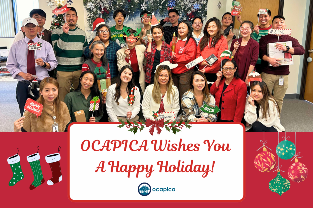 Happy Holidays from OCAPICA!