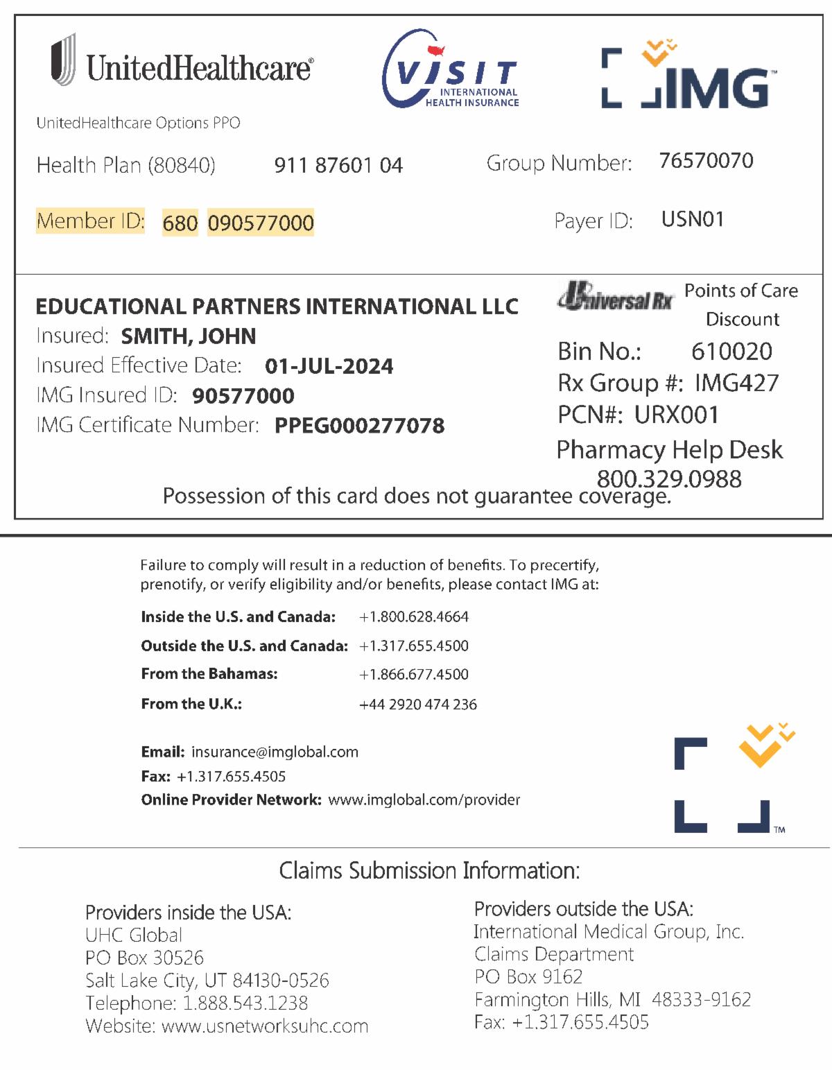 EPI & VISIT Health Insurance - Important Procedures on how to Process ...