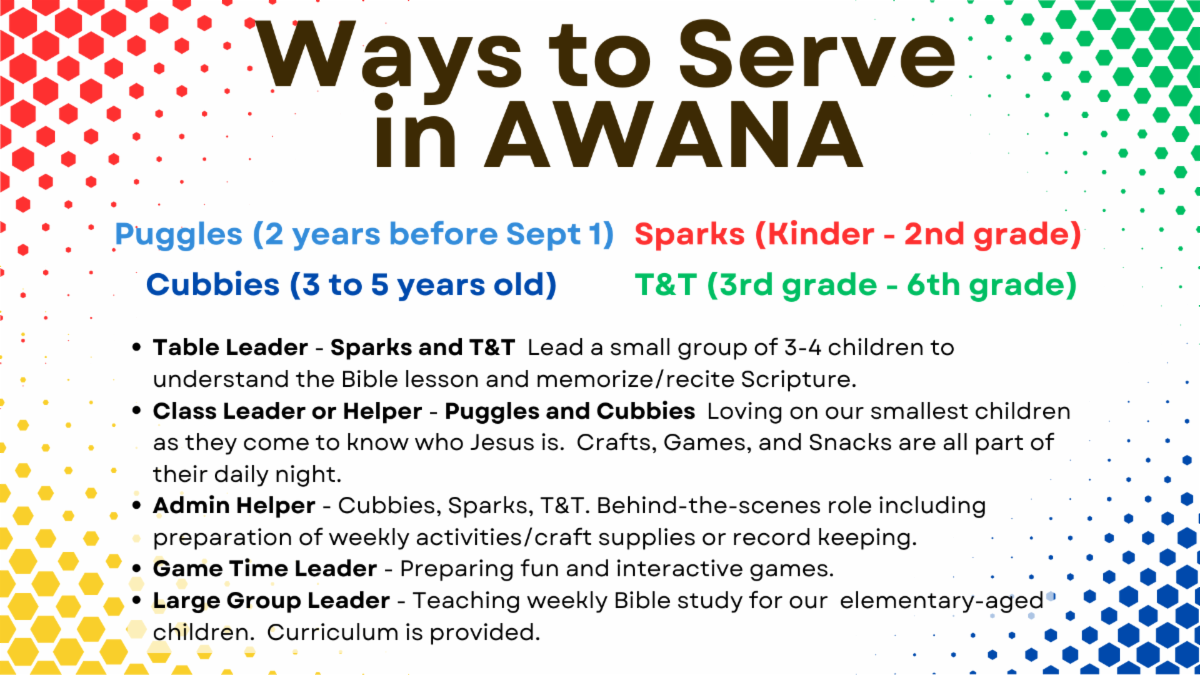 Awana Leader Registration