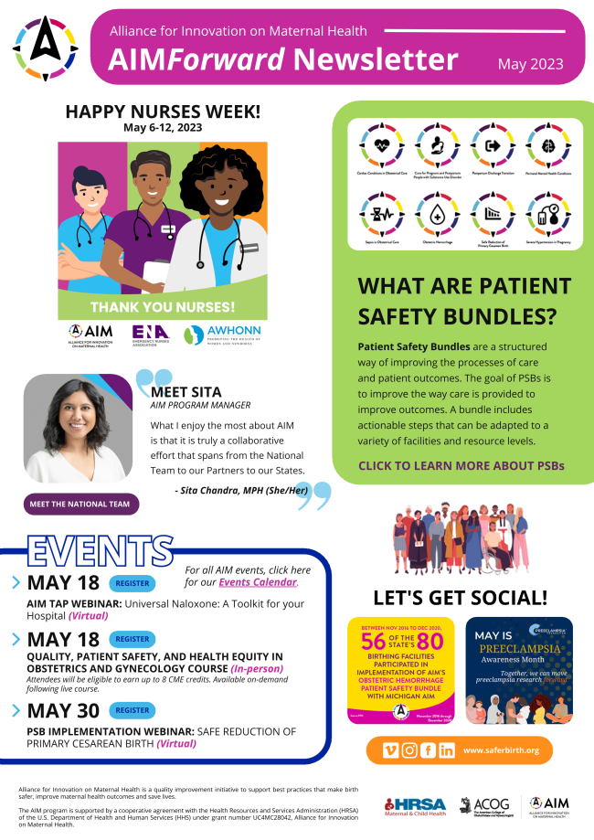 May Issue | AIM Forward Newsletter