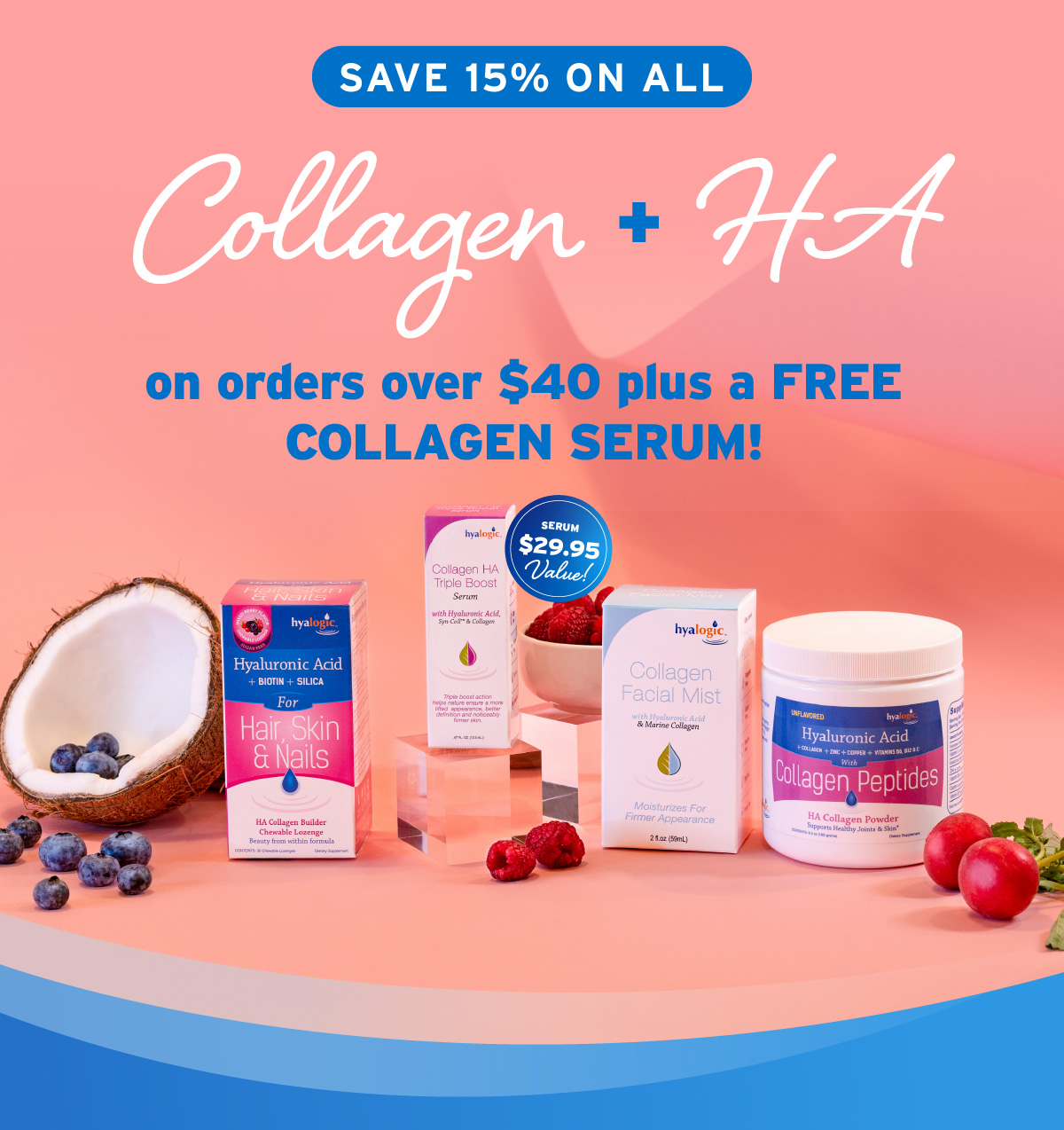 Get a FREE Bottle of Collagen HA Serum!