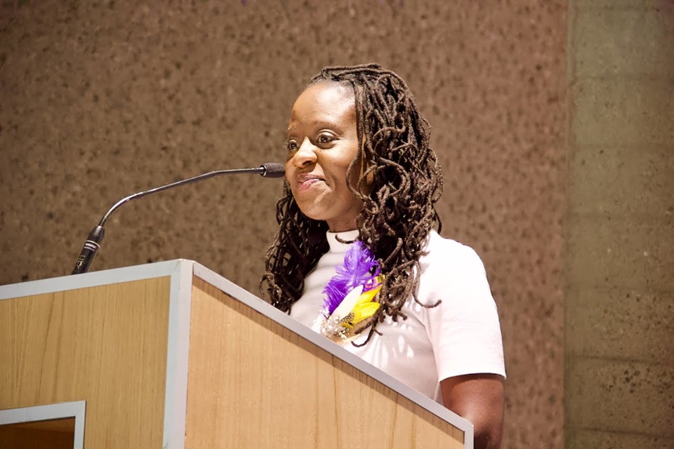 Collette Murray wins the 2019 Community Arts Award