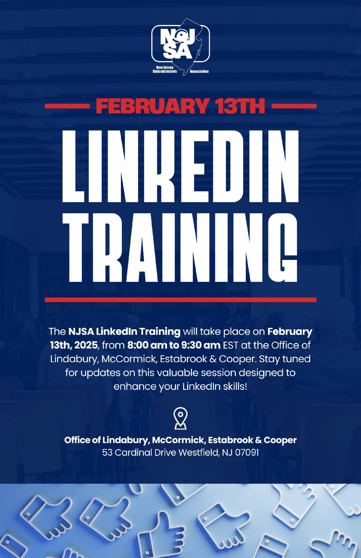NJSA - Linkedin Training