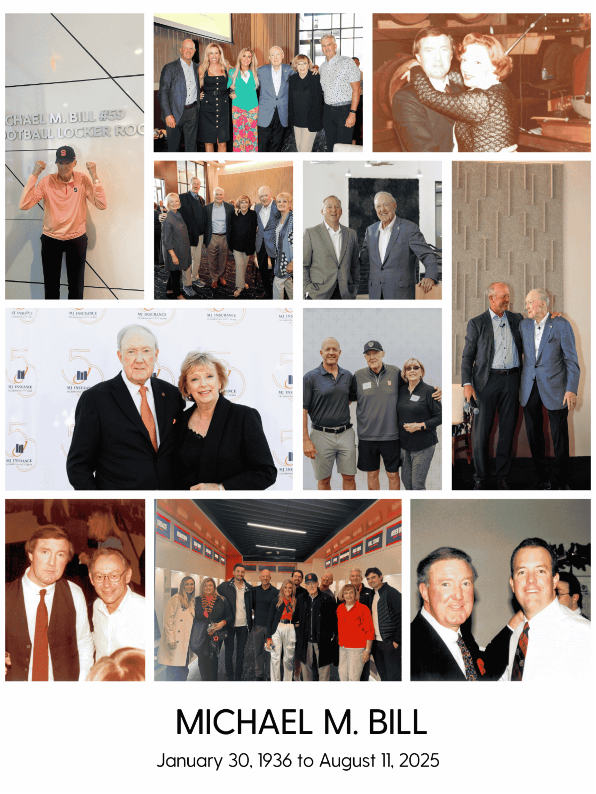 Honoring The Life + Legacy Of Michael M. Bill