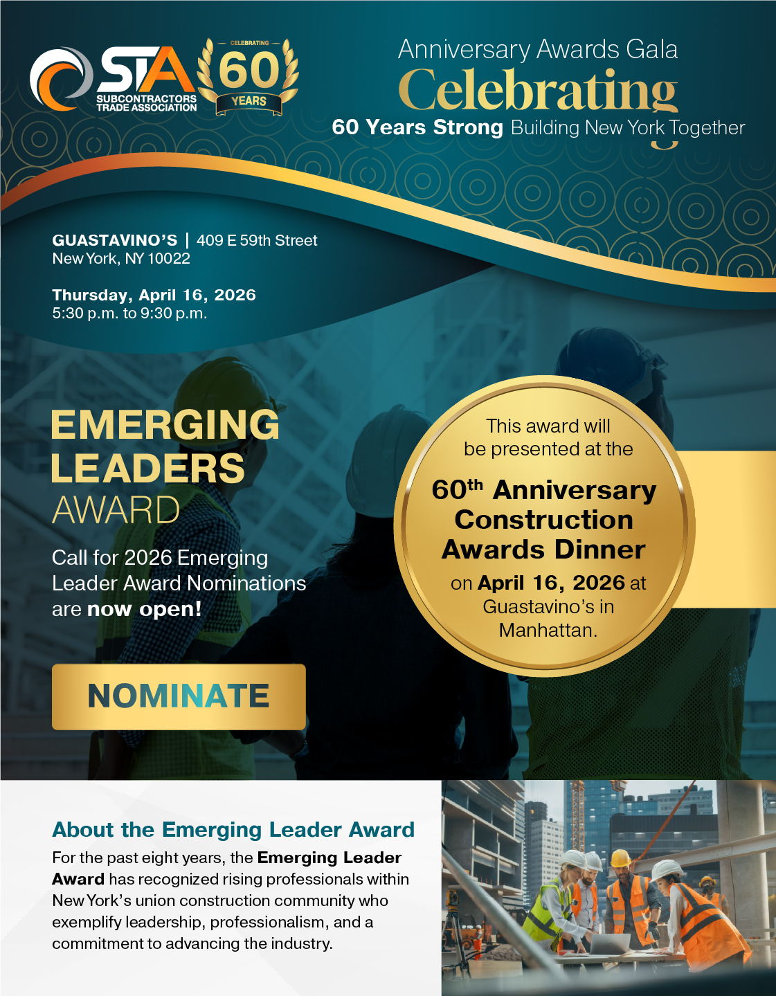 2026 Emerging Leader Award Nominations Now Open!