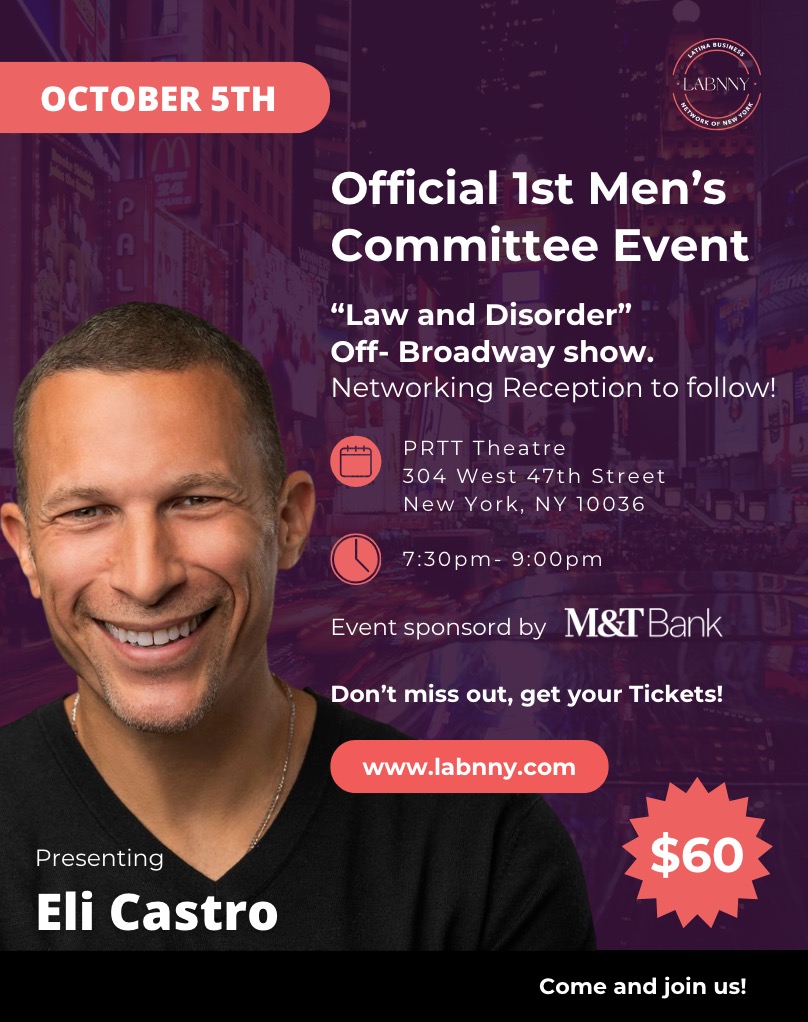 OFF-BROADWAY DEBUT!!!! "LAW & DISORDER" Written and Starring Comedian ...