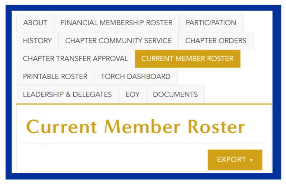 Chapter and Member Dues for 2025-2026